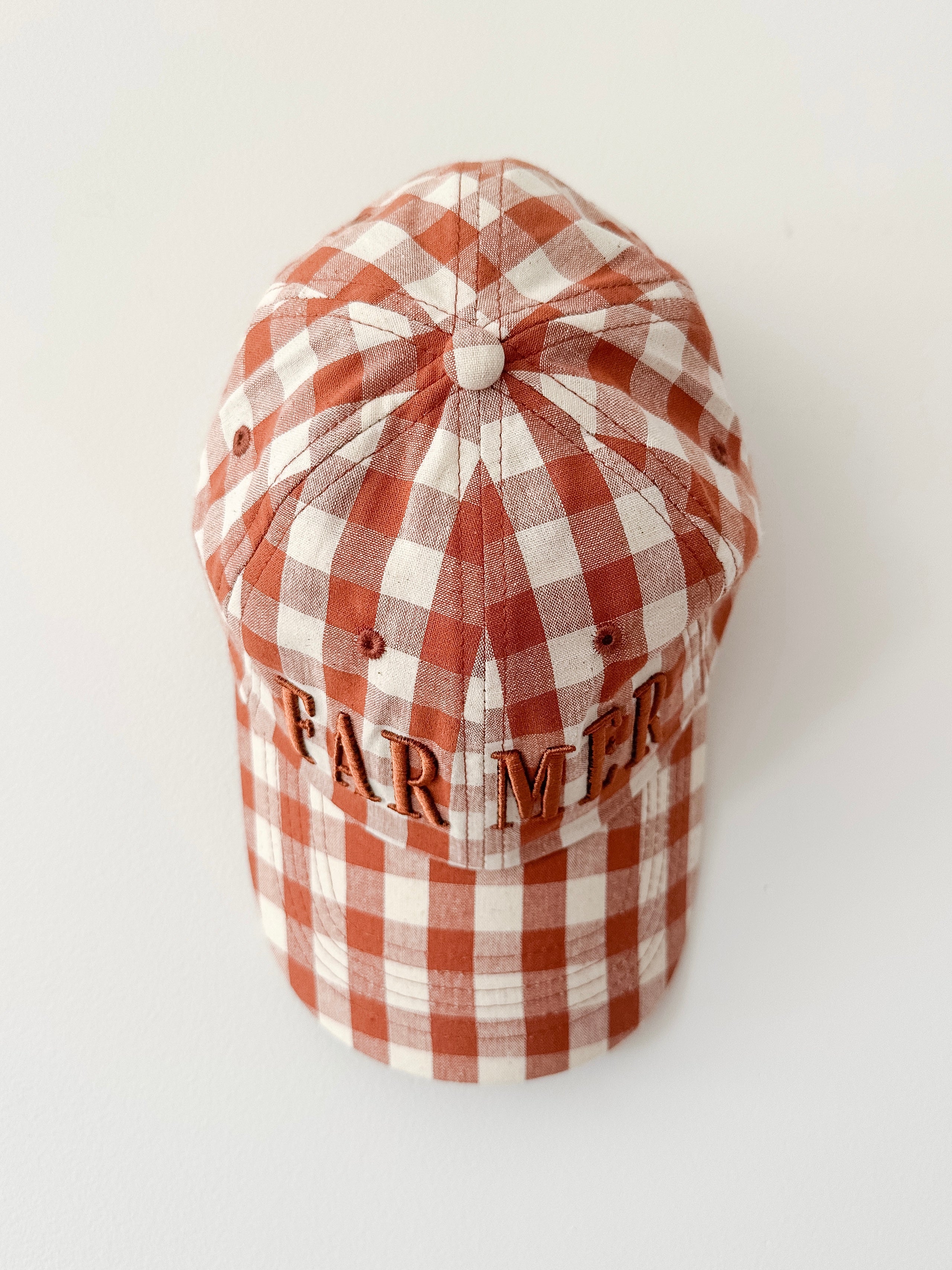Clay Check Cap – By Whitney