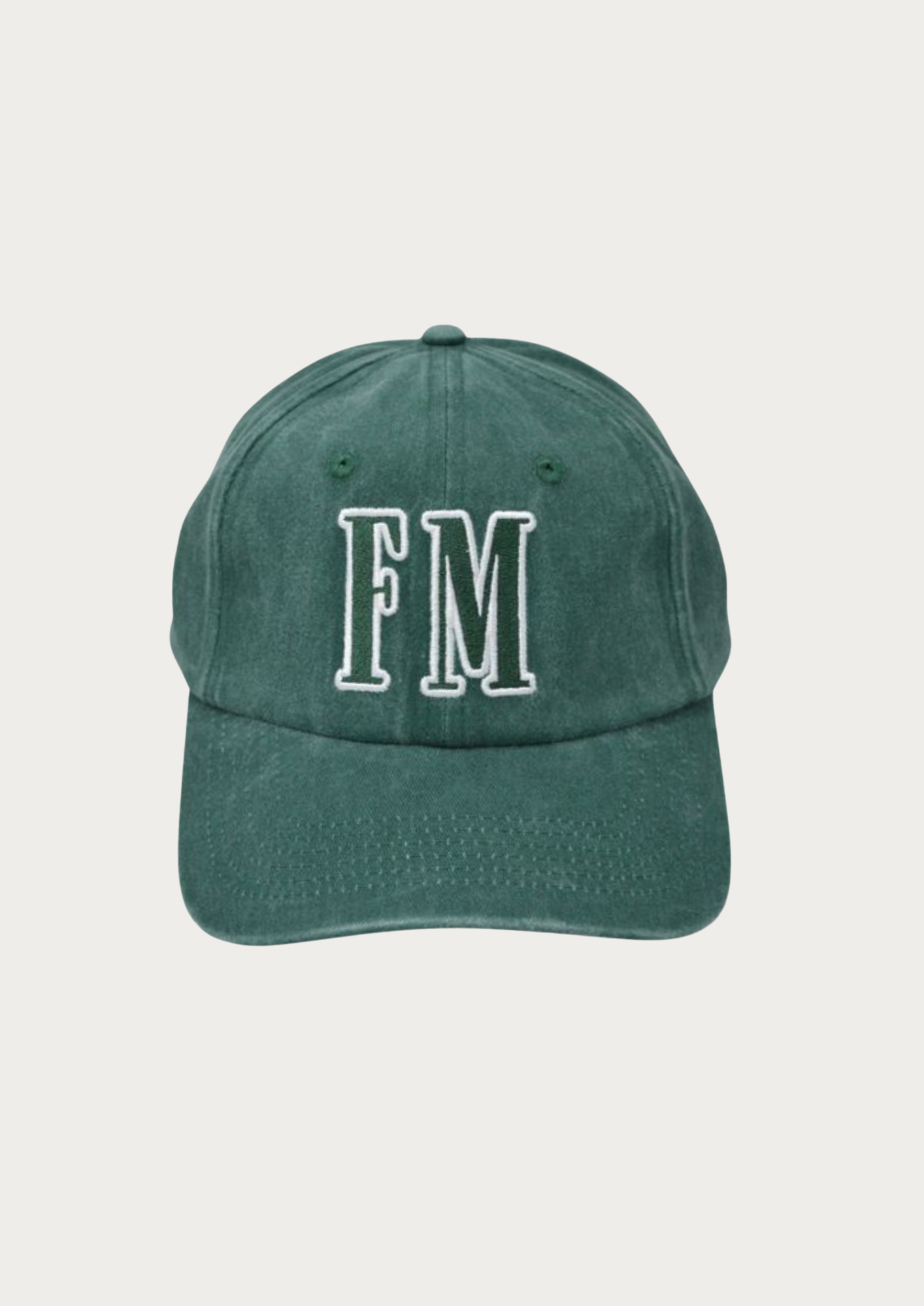 FM Initials Cap - Green – By Whitney