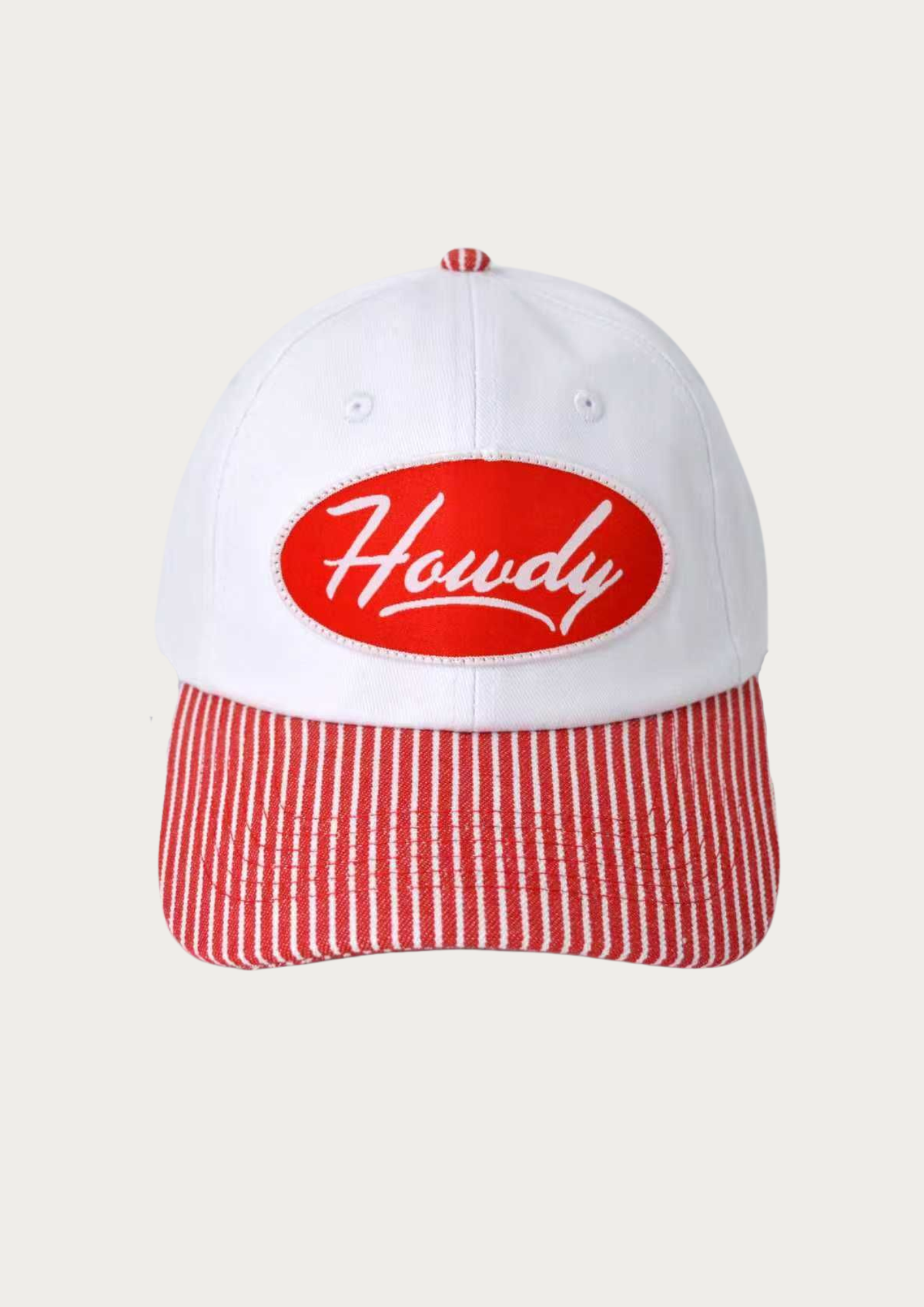 Stripe Howdy Patch Cap – By Whitney